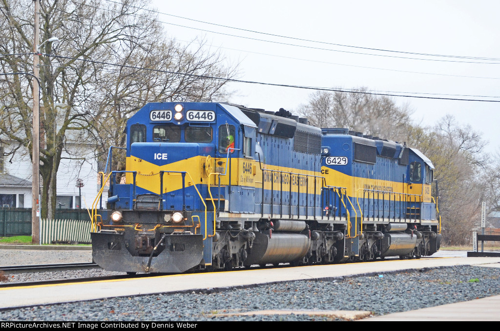 Blue / Yellow ICE-6446. Tomah Sub.